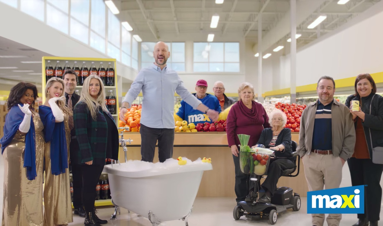 La nouvelle pub de Maxi créée avec le public est magique!