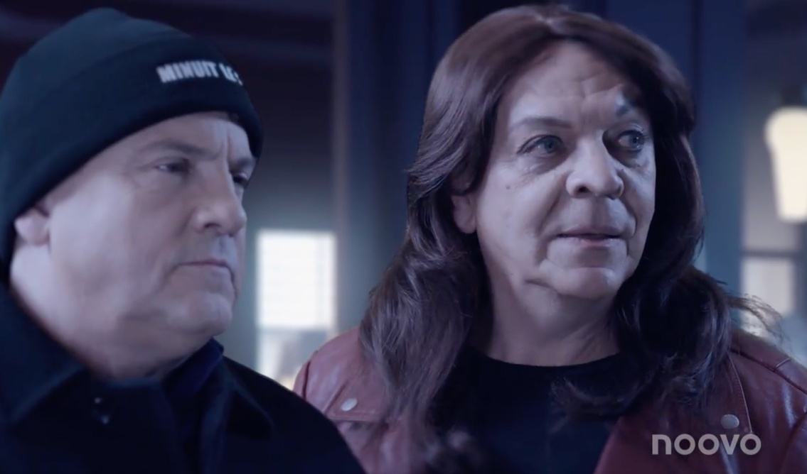 Julie Perreault réagit à son imitation par Marc Labrèche dans une parodie délirante de Minuit ...